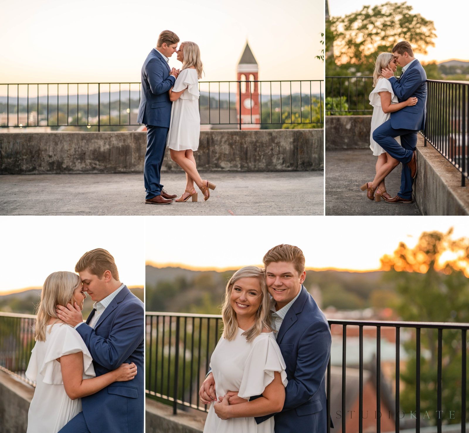 blog.studio-kate.com Hollie + Bailey - Sunset Engagement Session - Rome ...